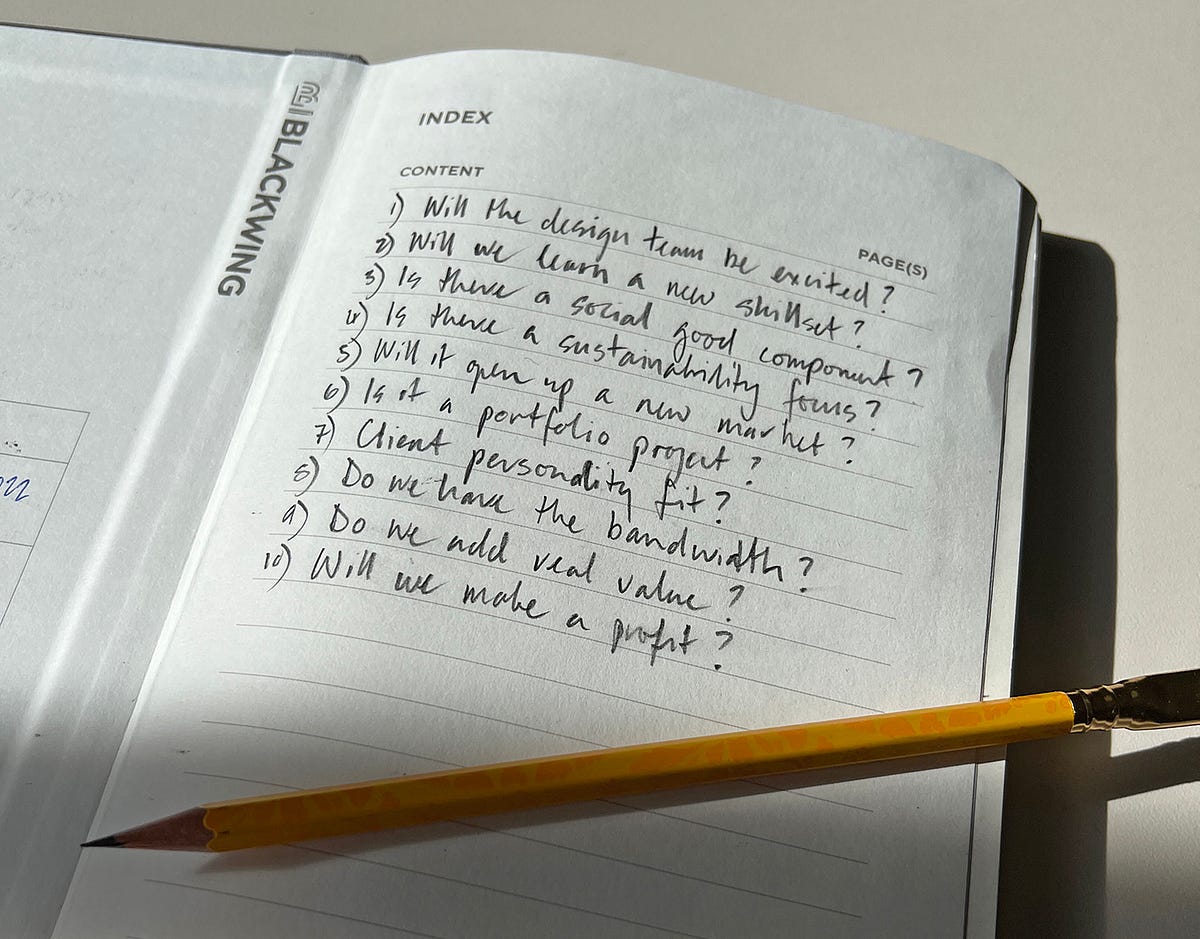 How I determine good project fit. (and why it took me so long to figure ...