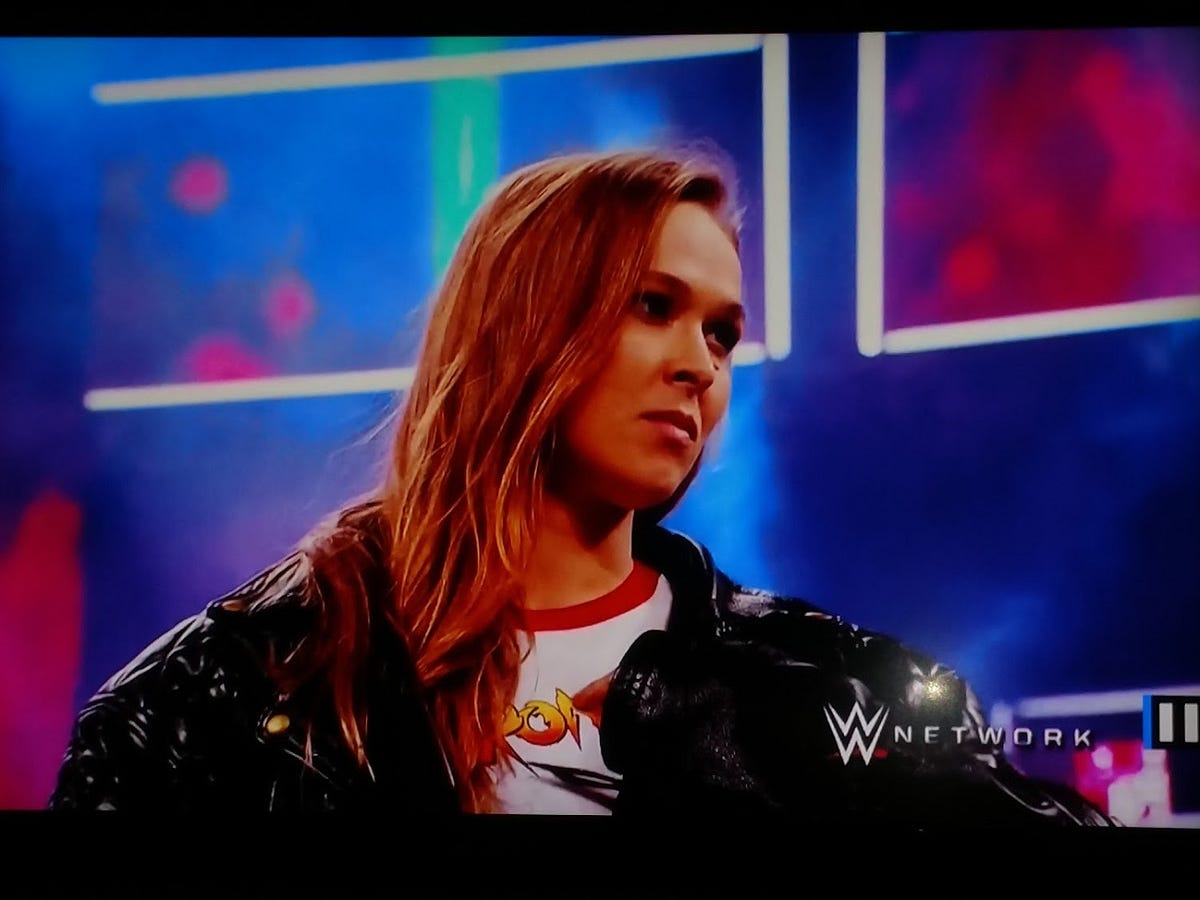 “Rowdy” Ronda Rousey Debuts in WWE | by Liz Sainz | Medium
