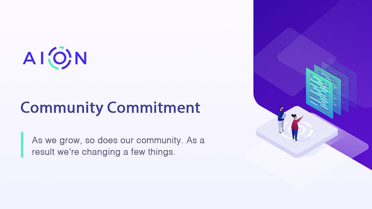 Aion Community Commitment. One of the best parts of the Aion… | by Aion | Aion | Medium
