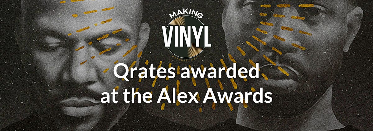 Qrates awarded at the Alex Awards | by QRATES | QRATES For the Record