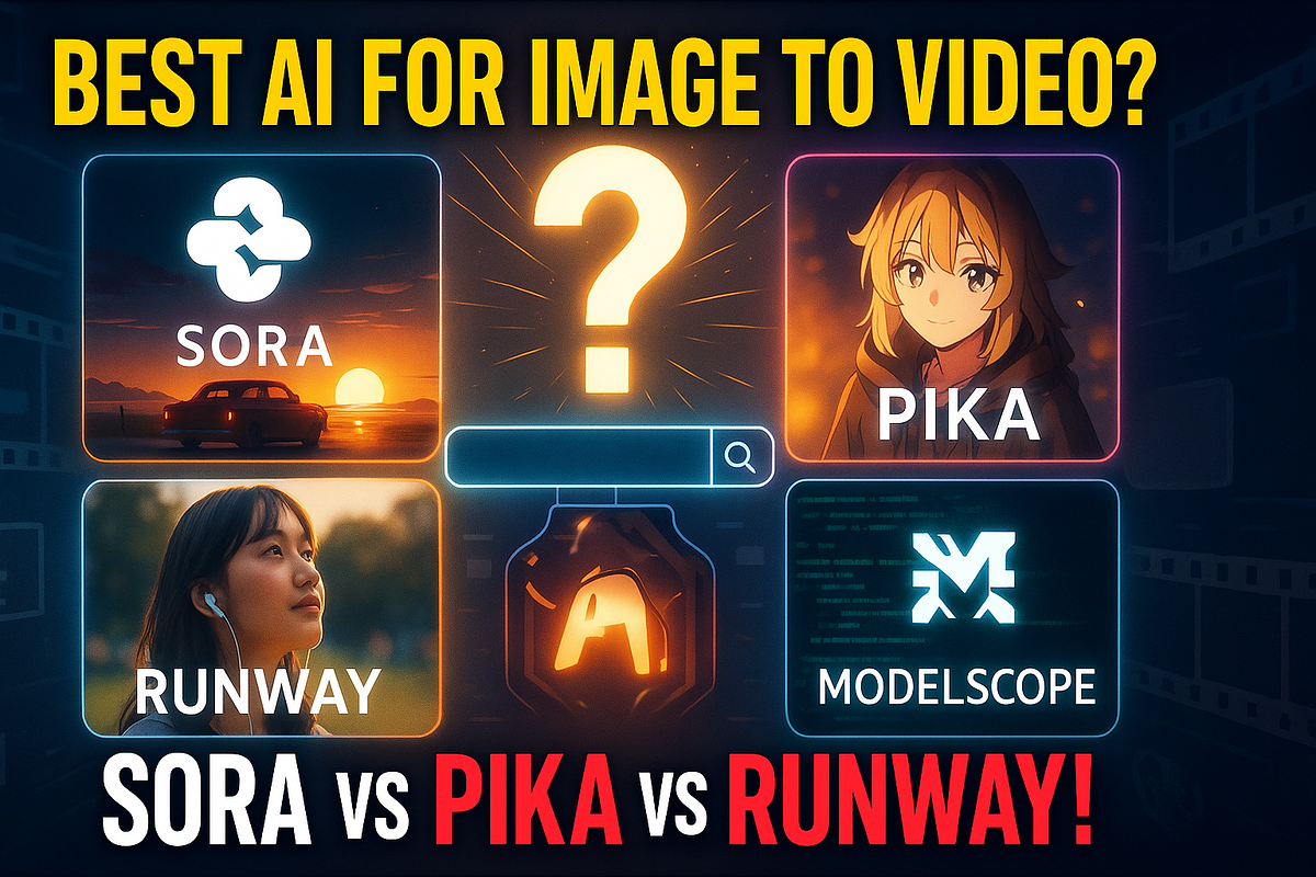 Best AI Model for Image-to-Video: Sora, Pika, Runway, and More Compared | by Bhagya Rana | Jul ...