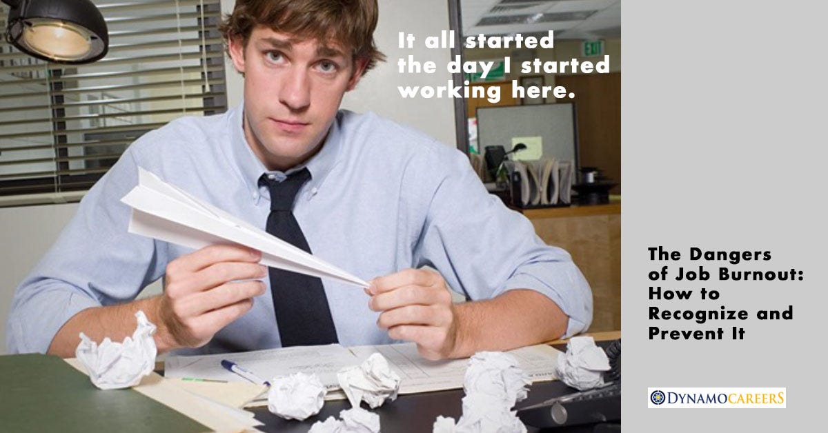 The Dangers of Job Burnout: How to Recognize and Prevent It | by Best ...