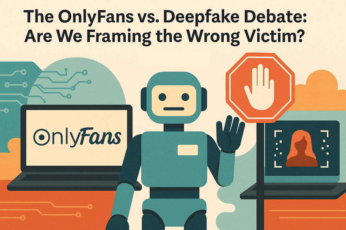 The OnlyFans vs. Deepfake Debate: Are We Framing the Wrong Victim? | by AlphaWIA | Jul, 2025 ...