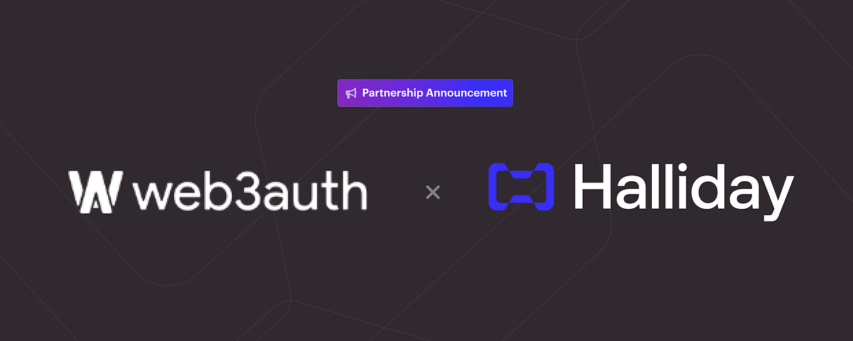 Halliday Enters Strategic Partnership with Web3Auth | by Halliday | Medium