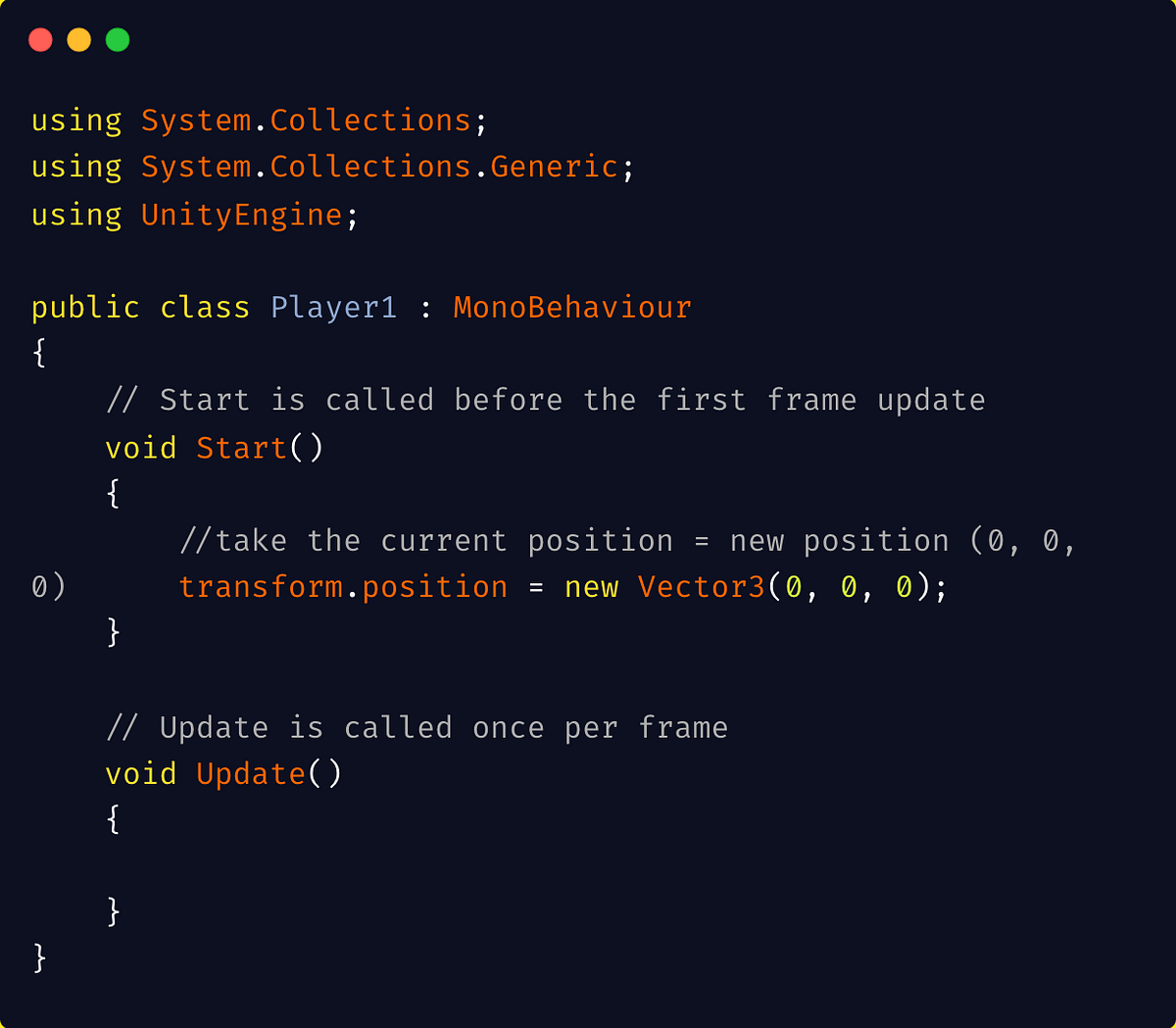 Starting Project: Setting Up Player | by Robert Gemmell (abstrkt) | Jul ...