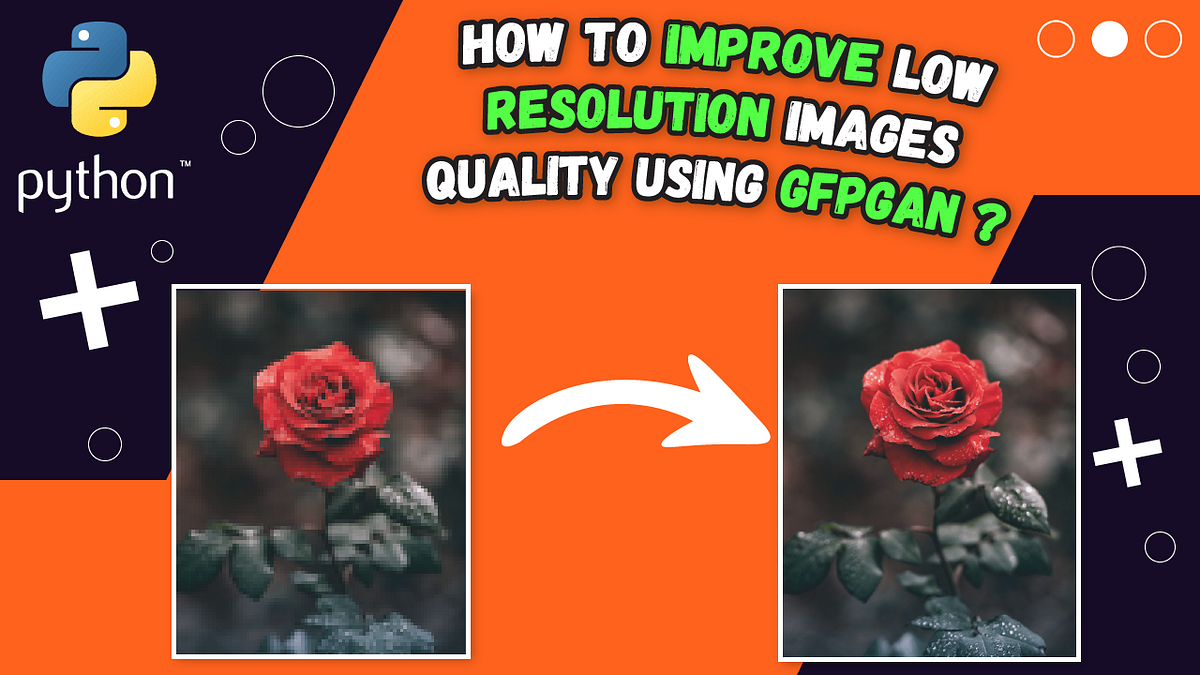 How to make increase image quality using Python and GFPGAN - Eran Feit - Medium