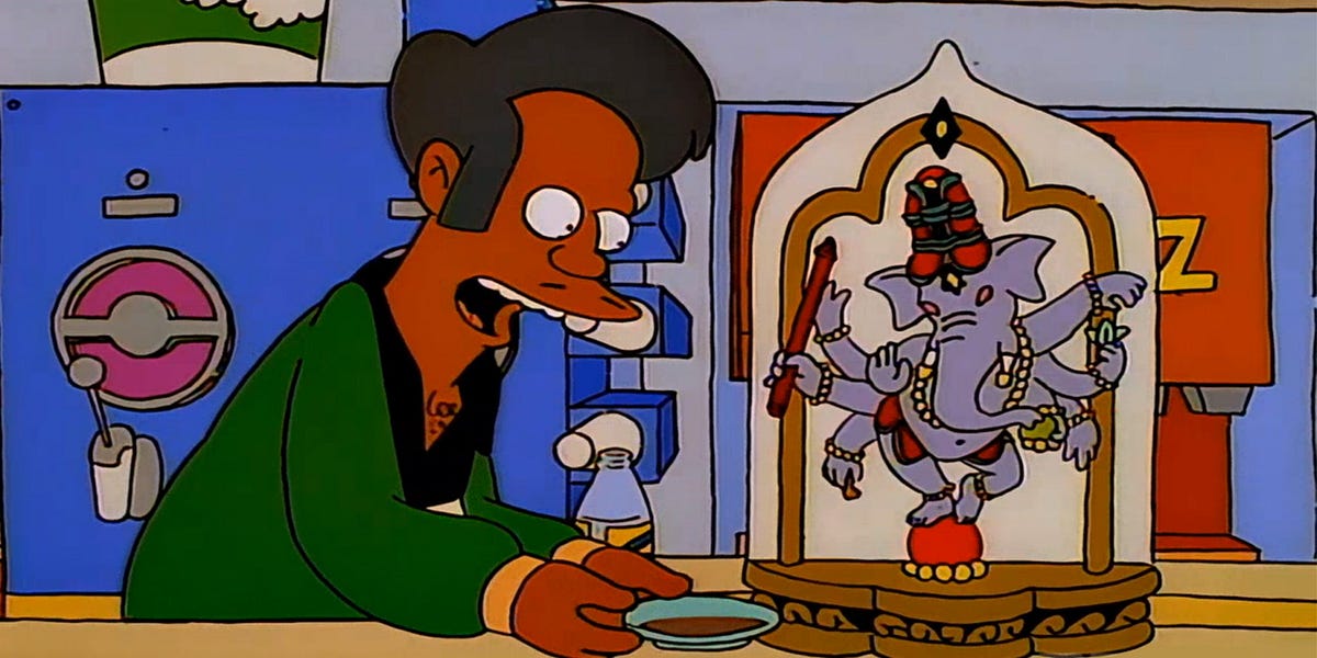 Artifact Analysis: Apu Nahasapeemapetilon in The Simpsons Episode ...