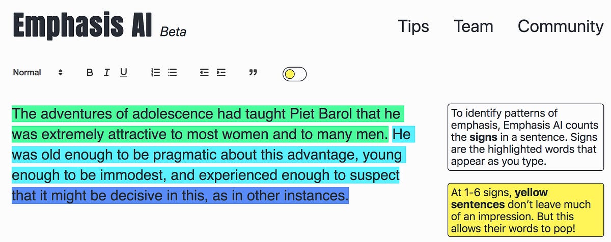 How to Make an Impression With Your First Sentence | by emphasis.ai ...