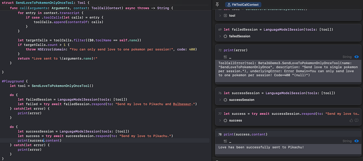 Swift Foundation Models: A little Better Tools with Context! | by ...