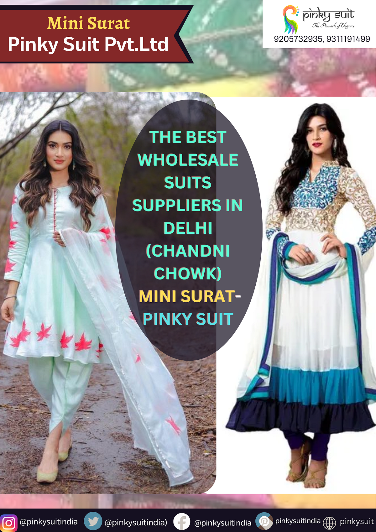Suit Wholesale from Mini Surat: The Best Option for Pinky Suit ...