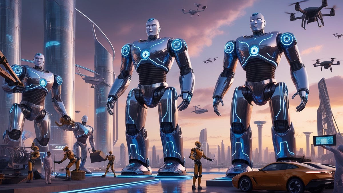 Guardians of Tomorrow: The Rise of the AI Titans | by Muhammadmuneeb ...
