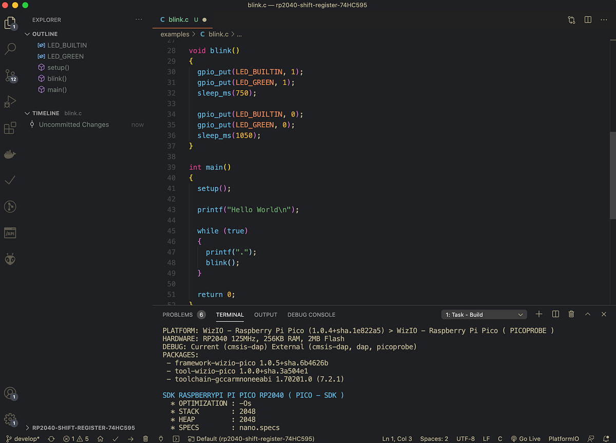 Raspberry Pico: The Simple Startup with PlatformIO | by Sebastian | Medium