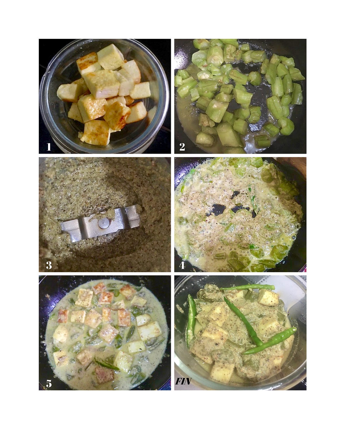 Cheese-Poppy-Luffa. >> Lightly fry Indian Cheese (Paneer)… | by Diptarka Das | Medium