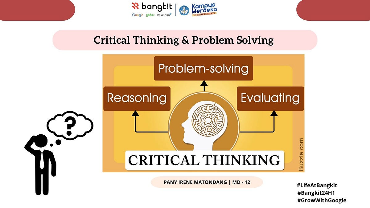 Critical Thinking & Problem Solving | by panymatondang | Medium