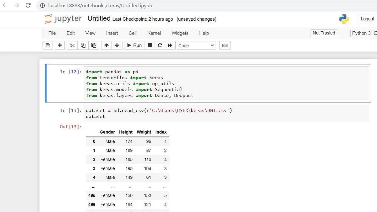 BMI Prediction by using machine learning with python:- | by Www ...