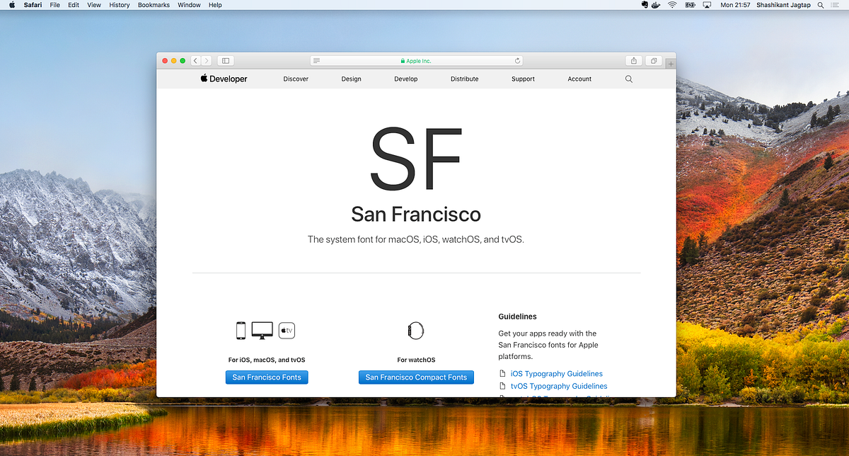 Getting Apple’s SF Mono Font in macOS | by Shashi Jagtap | Medium