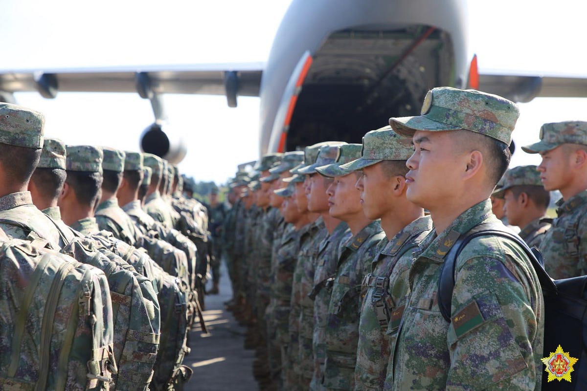China Bolsters Belarus Ties with Arrival of Troops for Joint Drills ...