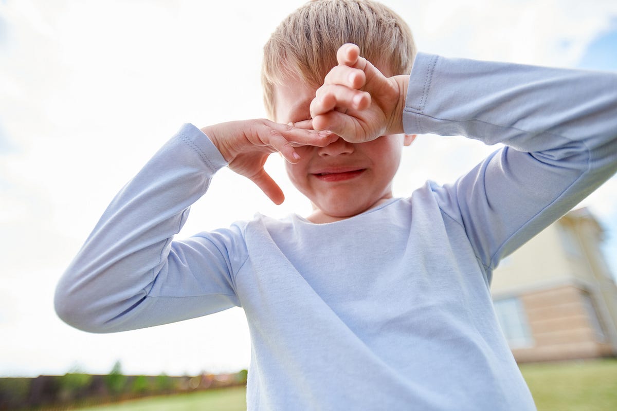 Tear Blind. Stay-at-Home-Dadding on Roxbury Street… | by The Good Men ...