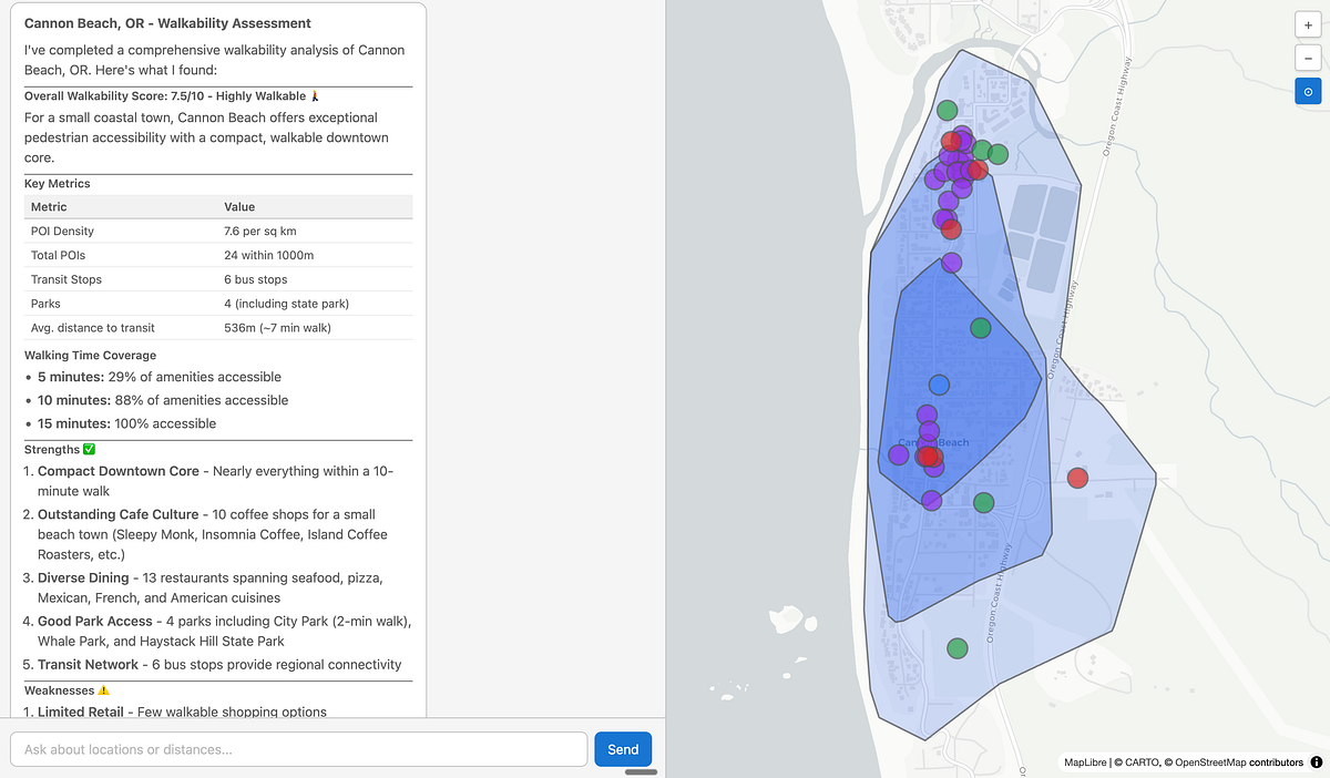 Geospatial with the Claude Agent SDK: Enhancing the map | by Ed in ...
