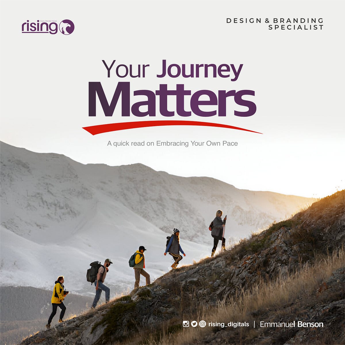 The Importance of Embracing Your Own Pace in Life. | by Emmanuel Benson ...