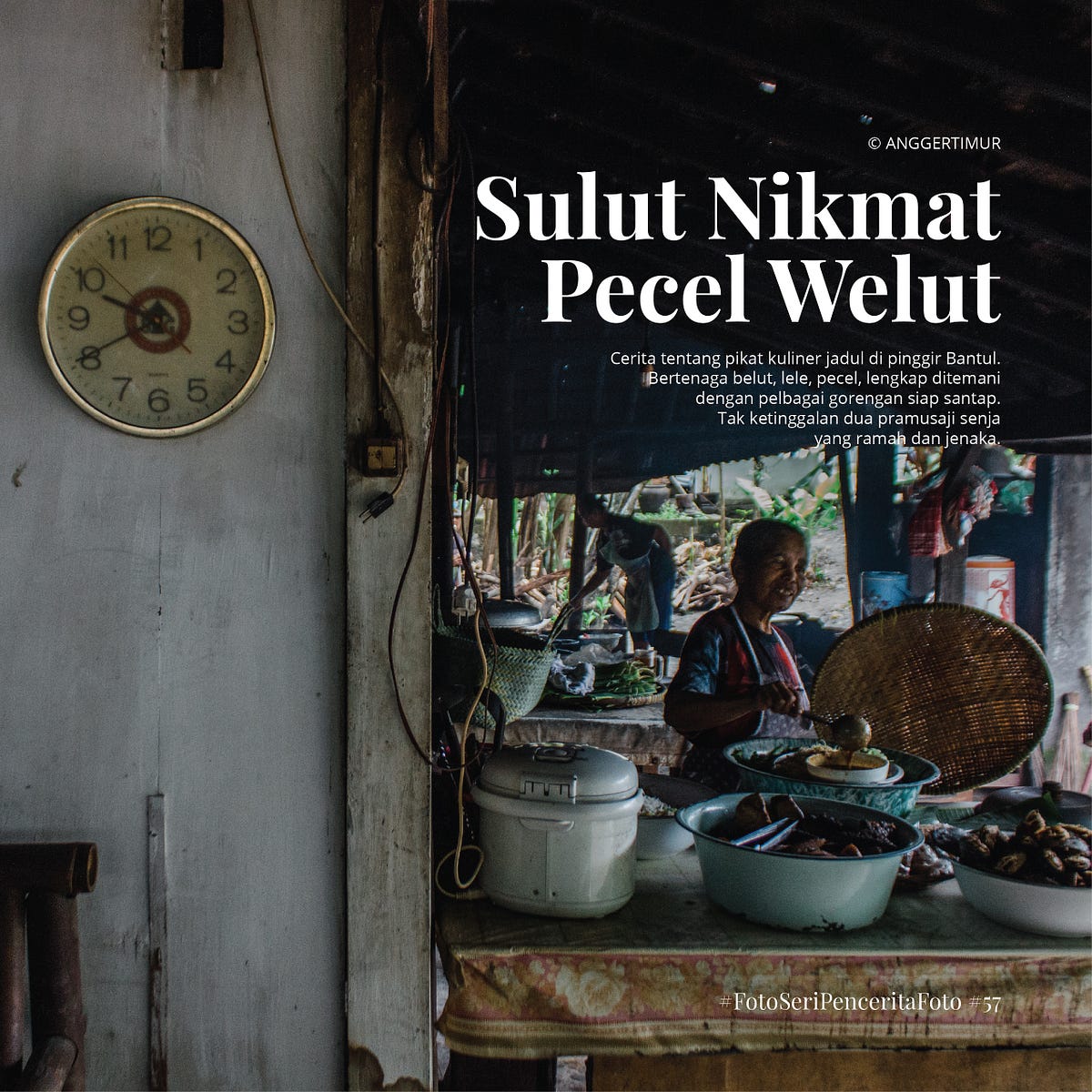 Sulut Nikmat Pecel Welut. Kepul asap tipis menguar dari petak… | by ...