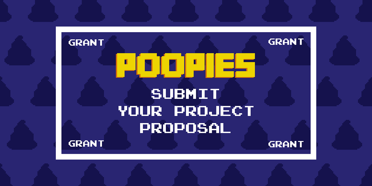 Poopies Community Grant Program. We are blown away by the community’s ...