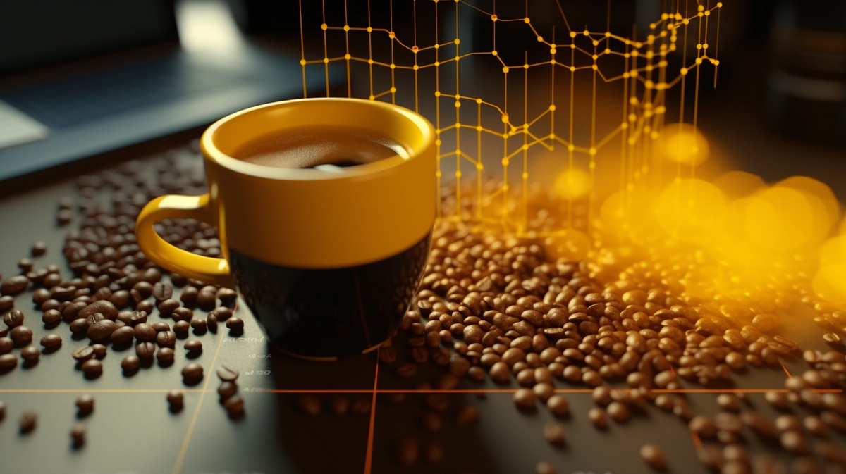 Once upon a time, in the land of Brewtopia, there was a bustling coffee ...