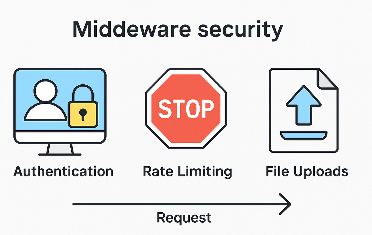 Securing Modern Web Applications with Middleware in Express.js | by Edberthalim | May, 2025 | Medium