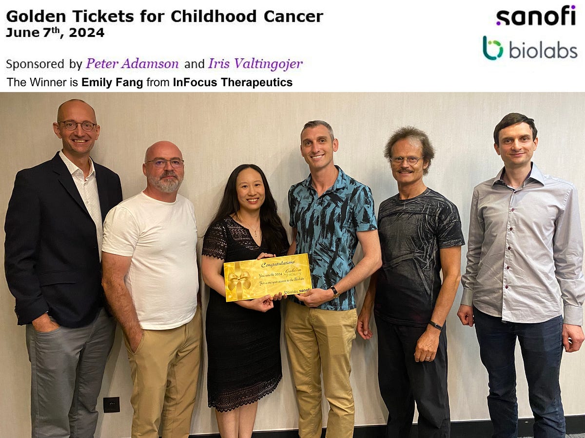 InFocus Therapeutics is the Winner of 2024 Sanofi Golden Ticket Prize ...