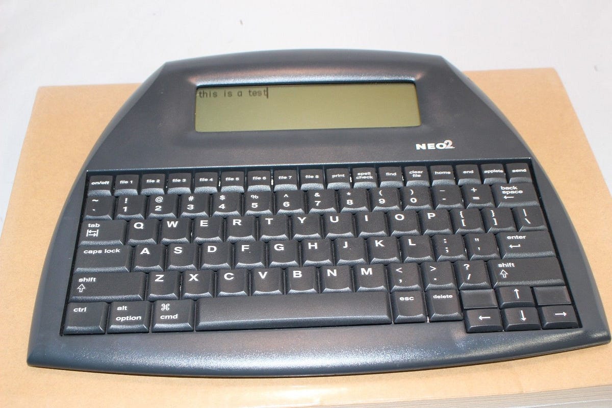 The Ultimate, Accessible Distraction-Free Writing Device | by Sam ...