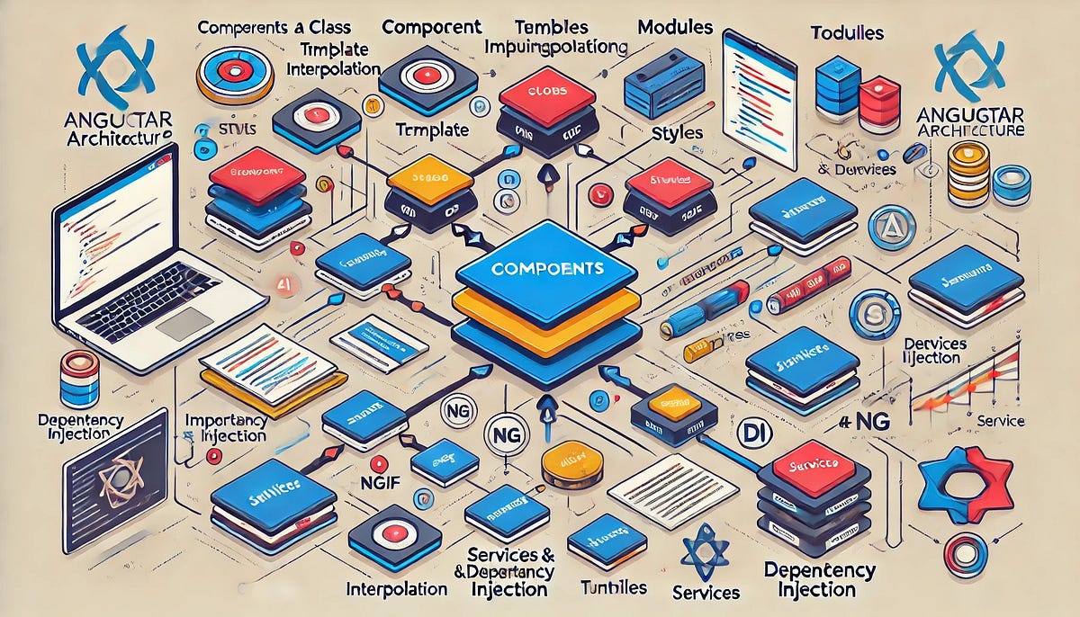 Angular Architecture. Angular is a popular front-end… | by Rishi's Programme Way | CodeToDeploy ...