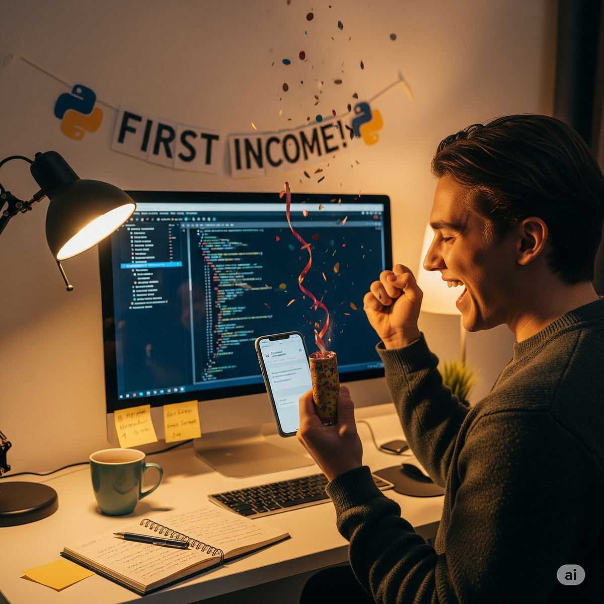 This Python Script Made Me My First Income Online (No Prior Clients ...