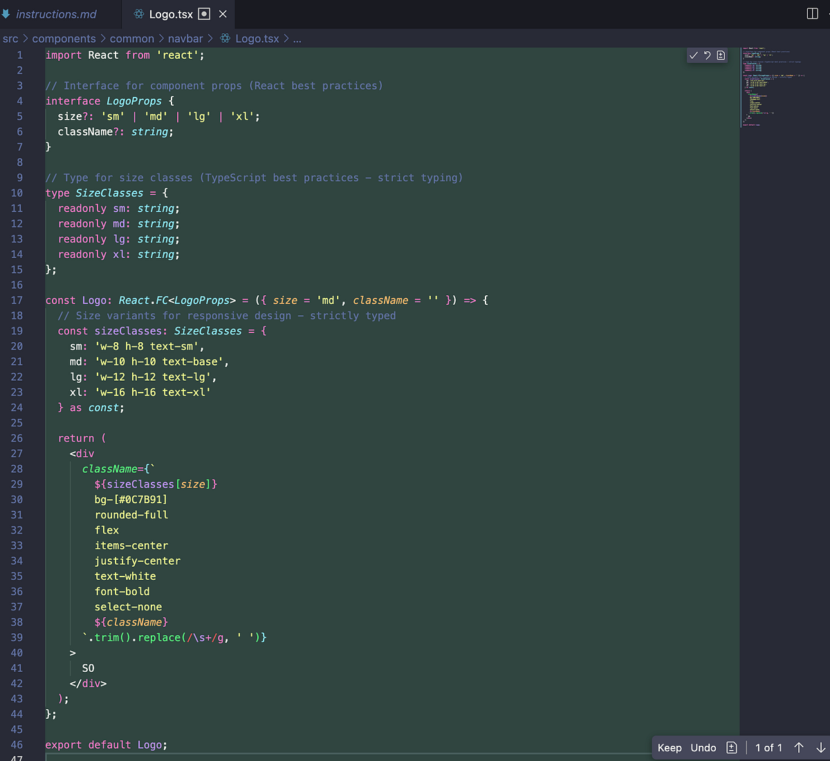 Building a Simple React Logo Component with Github Copilot Agent and Tailwind CSS | by Said ...