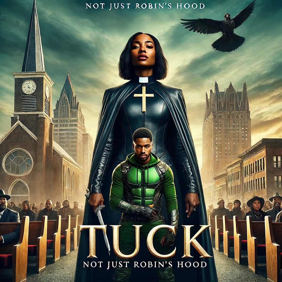 Tuck. Detroit — The bass thrums through the… | by Hollywood AI With ...
