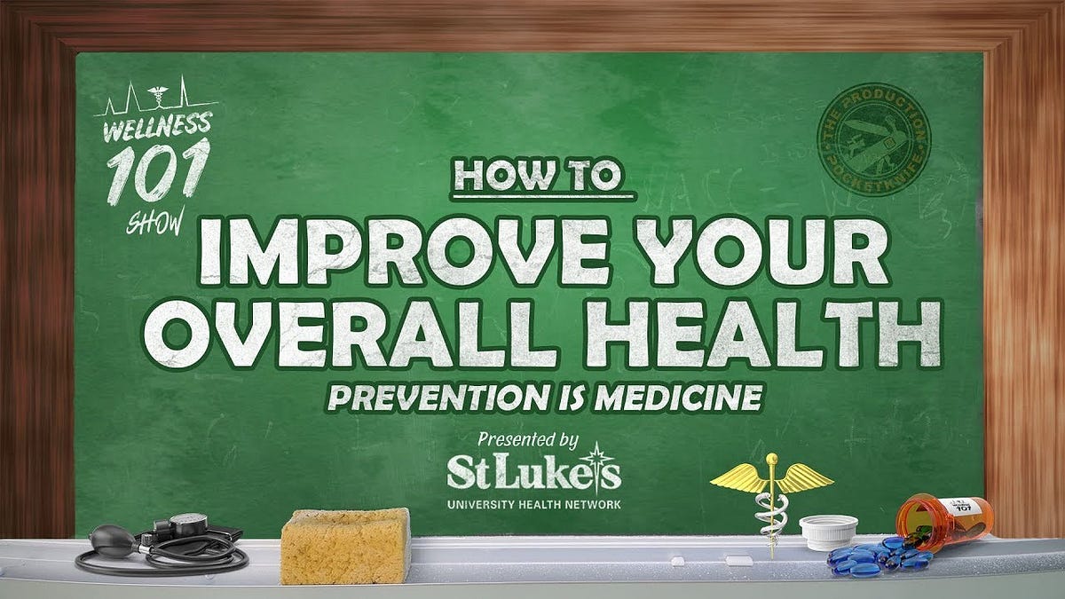 How to Improve Your Overall Health | by Chris Jordan | Medium