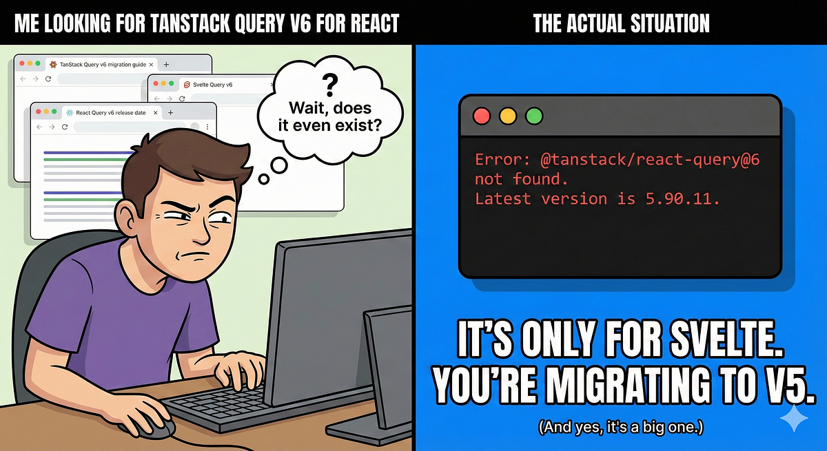 TanStack Query v6: Breaking Changes That Actually Improve Your App | by ...