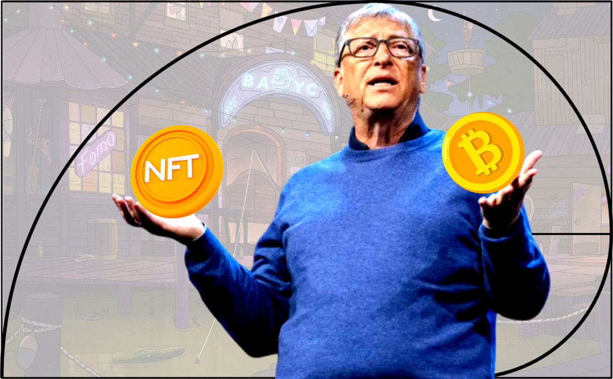 Bill Gates criticized the NFT. Microsoft founder Bill Gates called ...