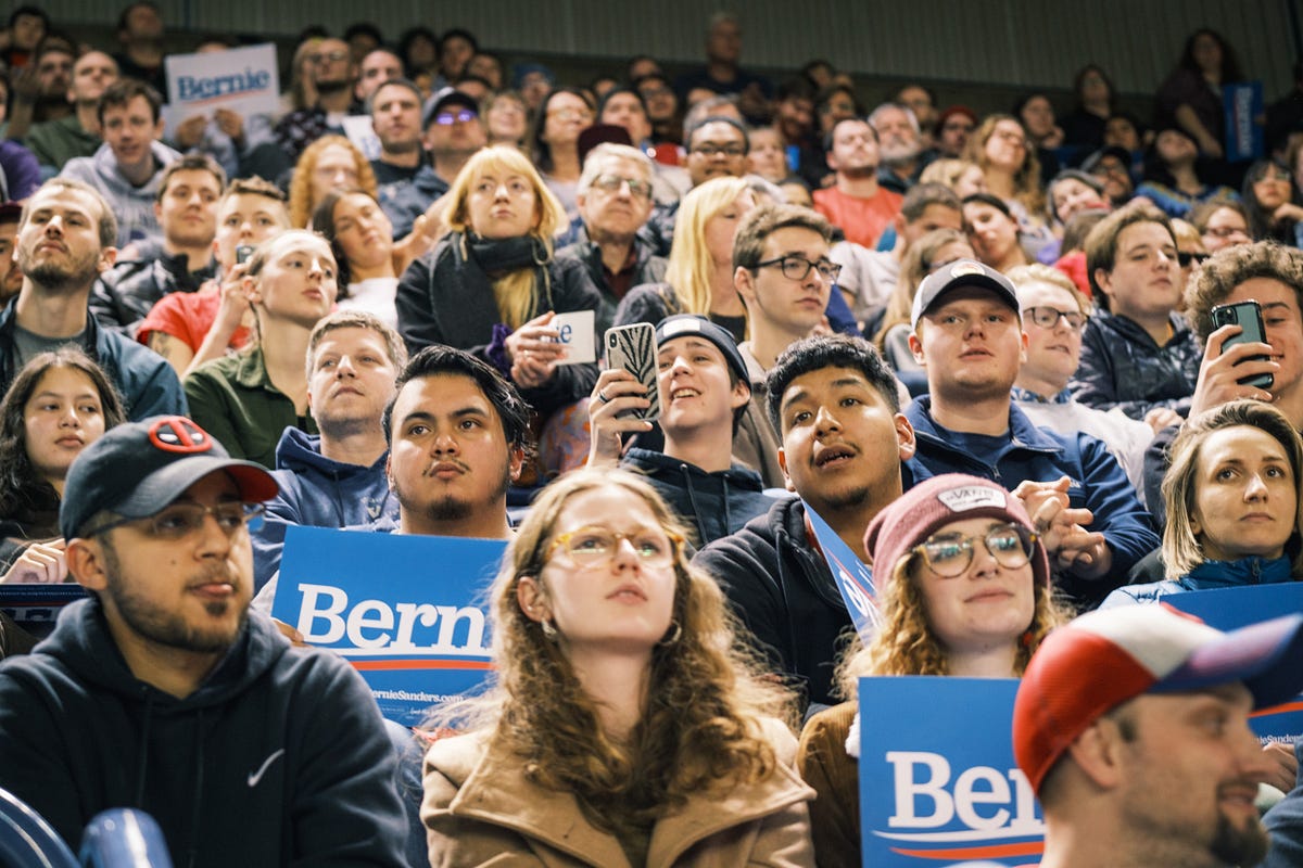 The Sanders Enthusiasm Gap Finally Shows Up | by Greg Frankson | Medium