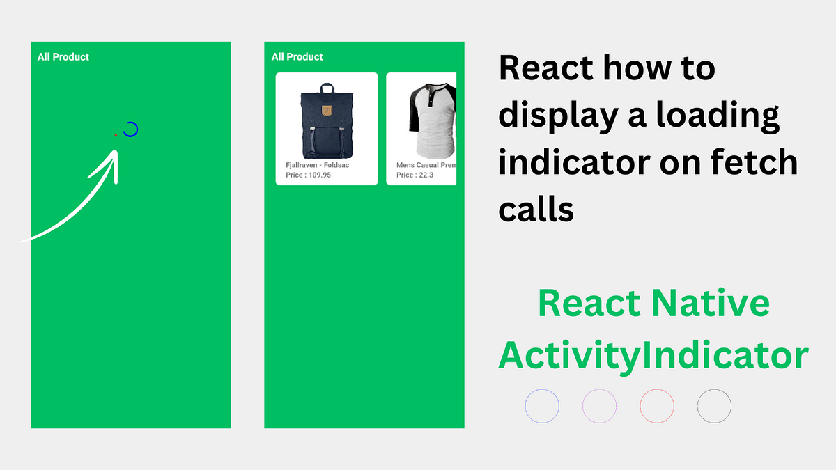React Native Activityindicator How To Add Activityindicator While Fetching Api By Amol 9849