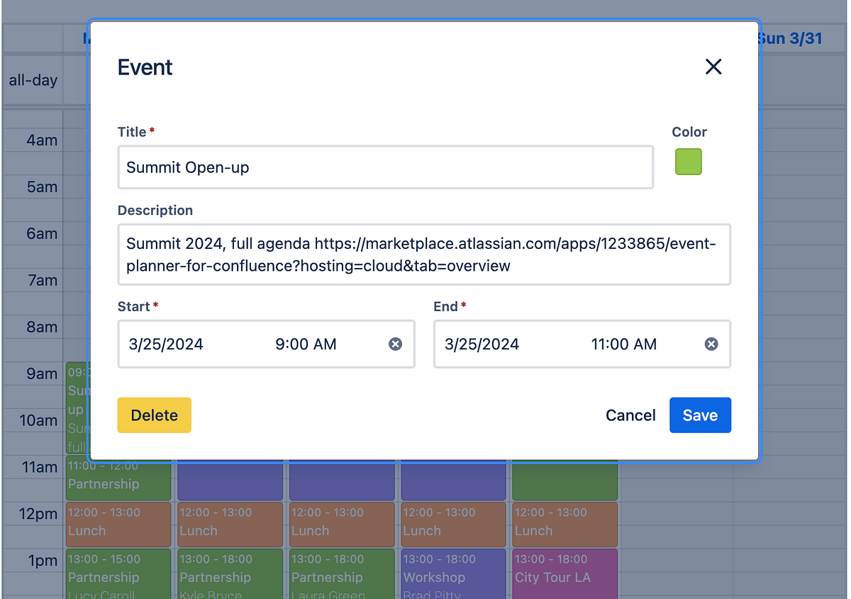 Simplify Your Event Planning with Free Event Planner for Confluence ...