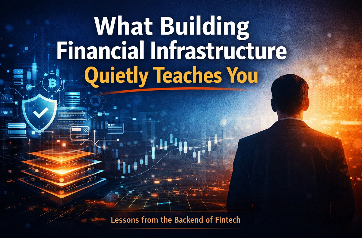 What Building Financial Infrastructure Quietly Teaches You | by ...