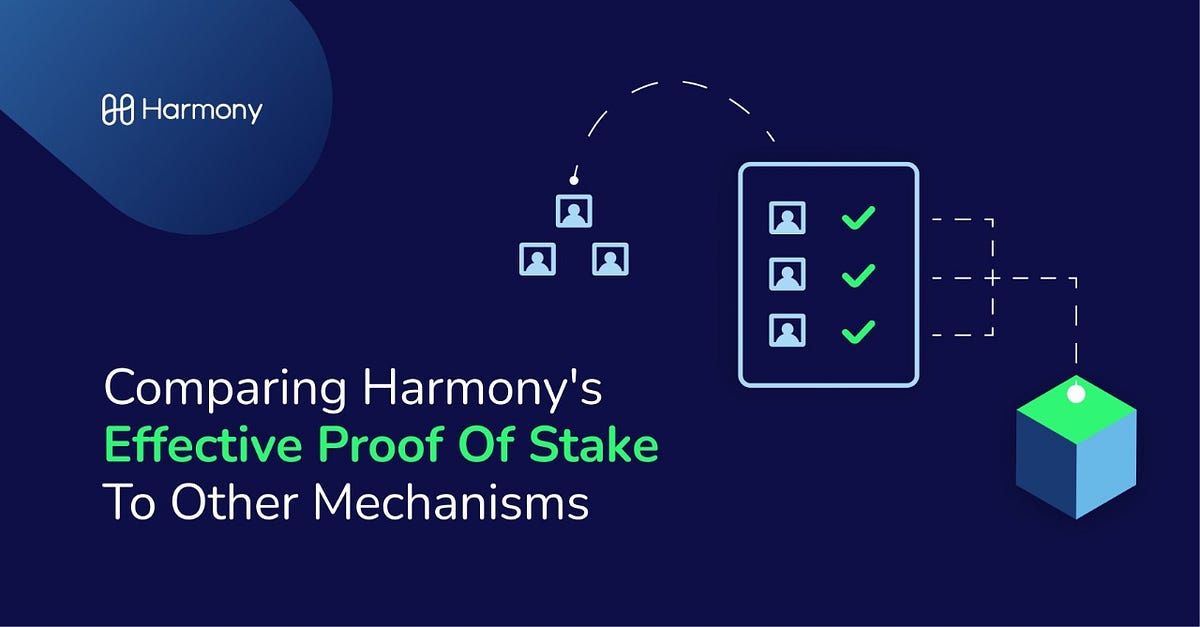 Comparing Harmony’s Effective Proof Of Stake To Other Mechanisms | by ...