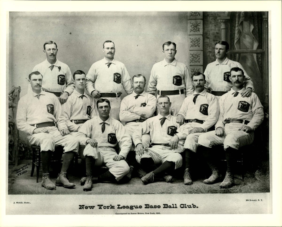 A Pictorial Chronology of Baseball in the 19th Century, Part 10: 1883 ...