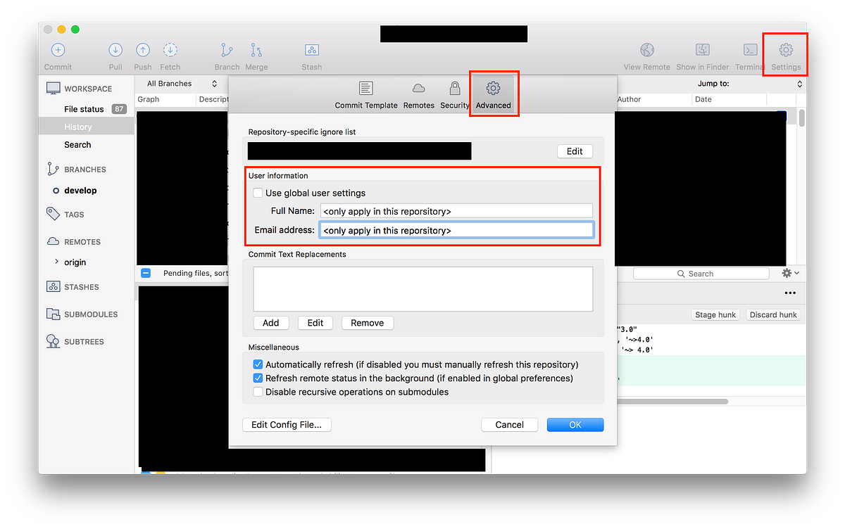 How to commit with different name and email in different repository by ...