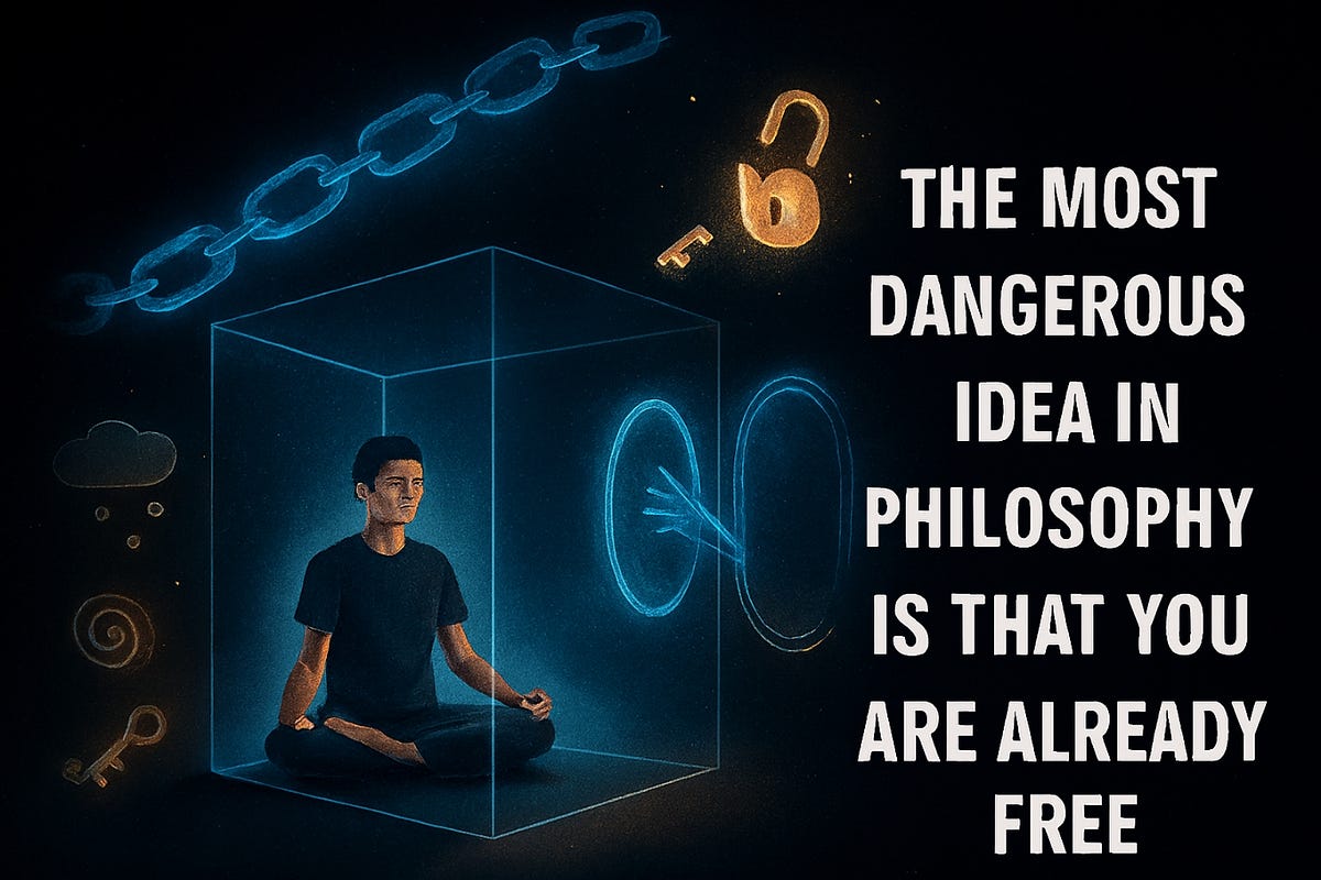 The Most Dangerous Idea in Philosophy Is That You Are Already Free | by ...