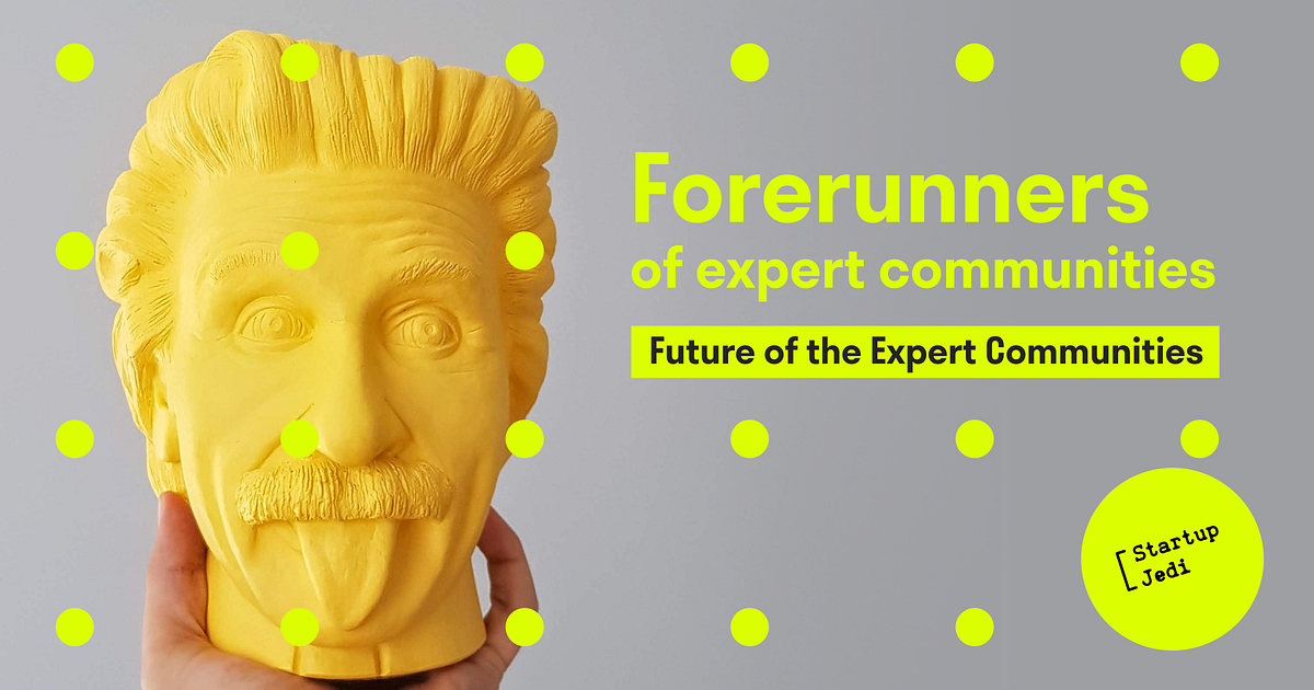 The Future of Expert Communities. Part 1. Forerunners of expert ...
