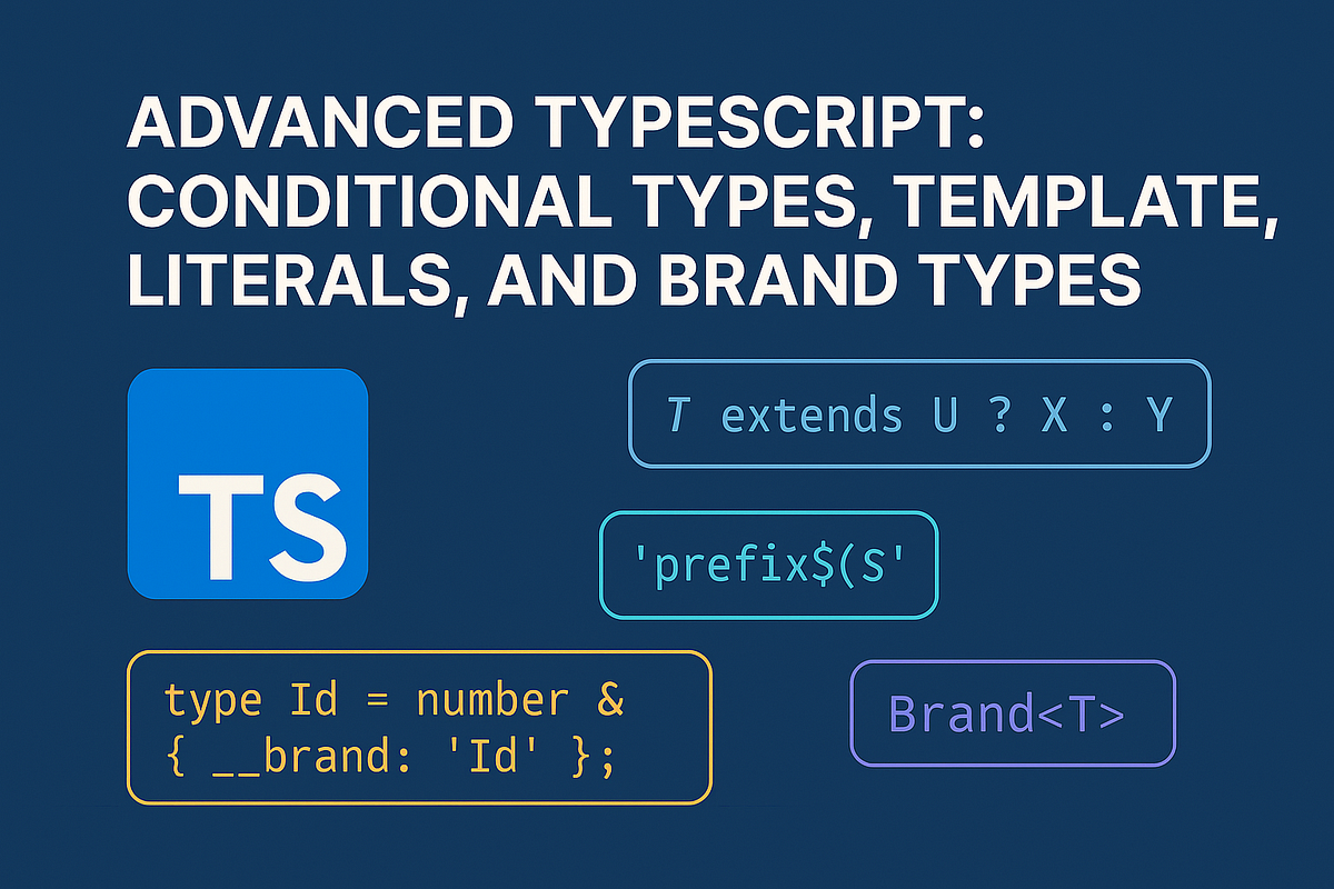 Advanced TypeScript: Conditional Types, Template Literals, and Brand Types | by Ritik | Aug ...