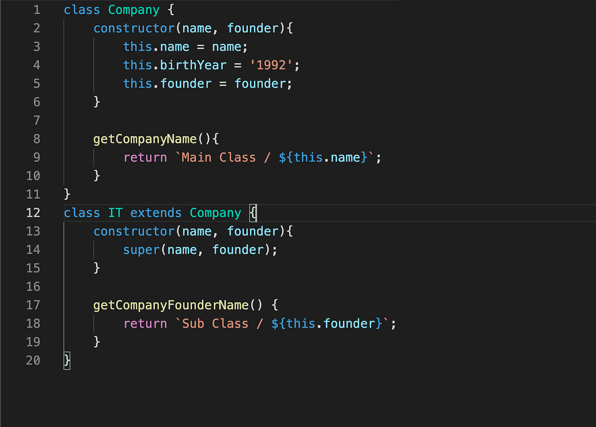 Javascript Class Kullanımı. — — Bu yazıda ES6 ile birlikte… | by Ersel ...