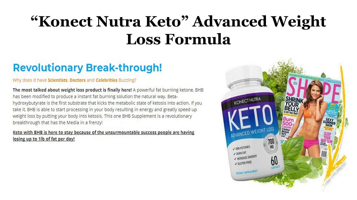 Konect Nutra Keto Burn Fat Supplement | by Konect Nutra | Medium
