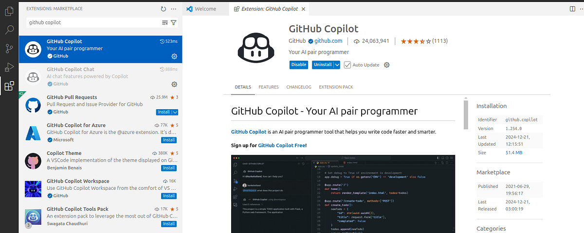 AI Pair Programmer: GitHub Copilot is Now Free For Developers | by Ganesh Bajaj | Medium